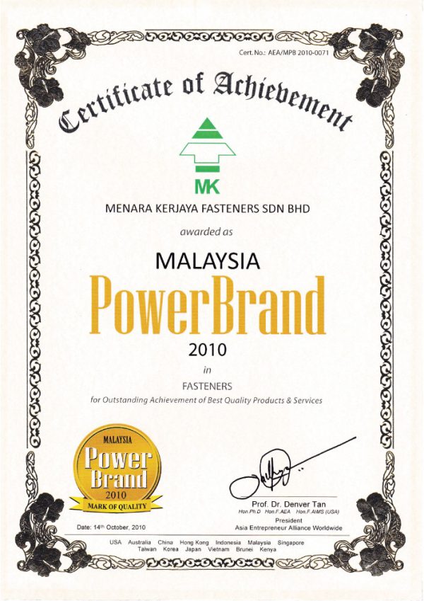 Menara Kerjaya - Menara Kerjaya Fasteners Sdn. Bhd.